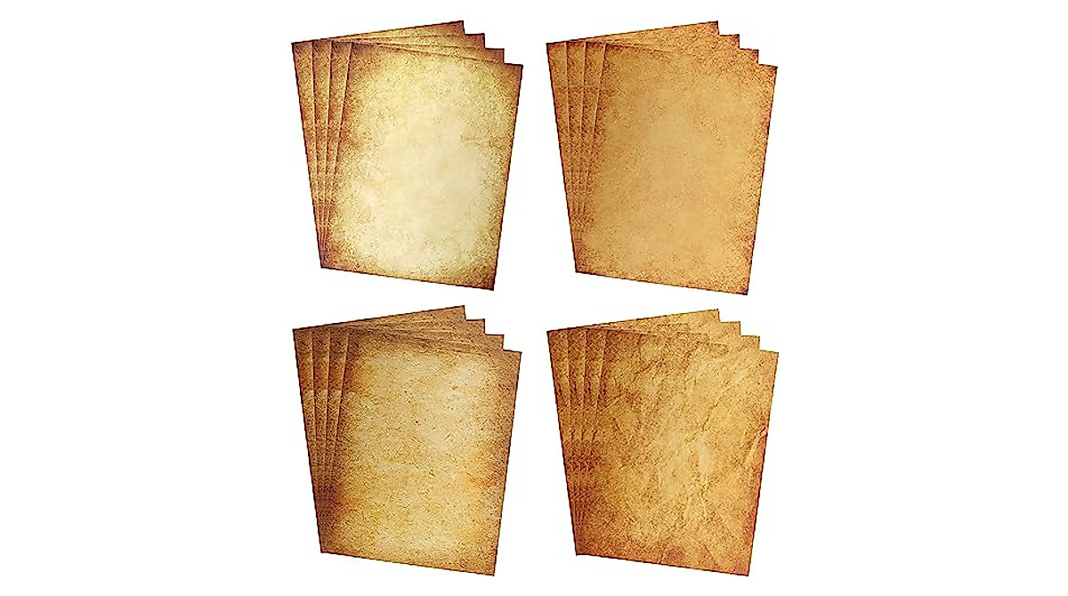 Cornucopia Antique Design Stationery - 124 Sheets