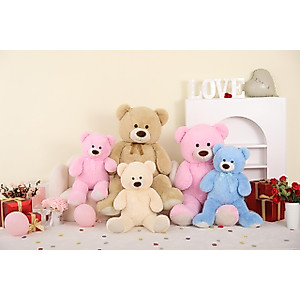 Toys Studio 36 inch Big Teddy Bear Cute Giant Stuffed Animals Soft Plush Bear for Girlfriend Kids, Beige
