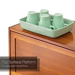 MoNiBloom 3 Tier Bookcase, Bamboo Free Standing Book Shelf Organizer Storage with Flip Doors for Home, Balcony, Hallway, Office, Bedroom, Brown