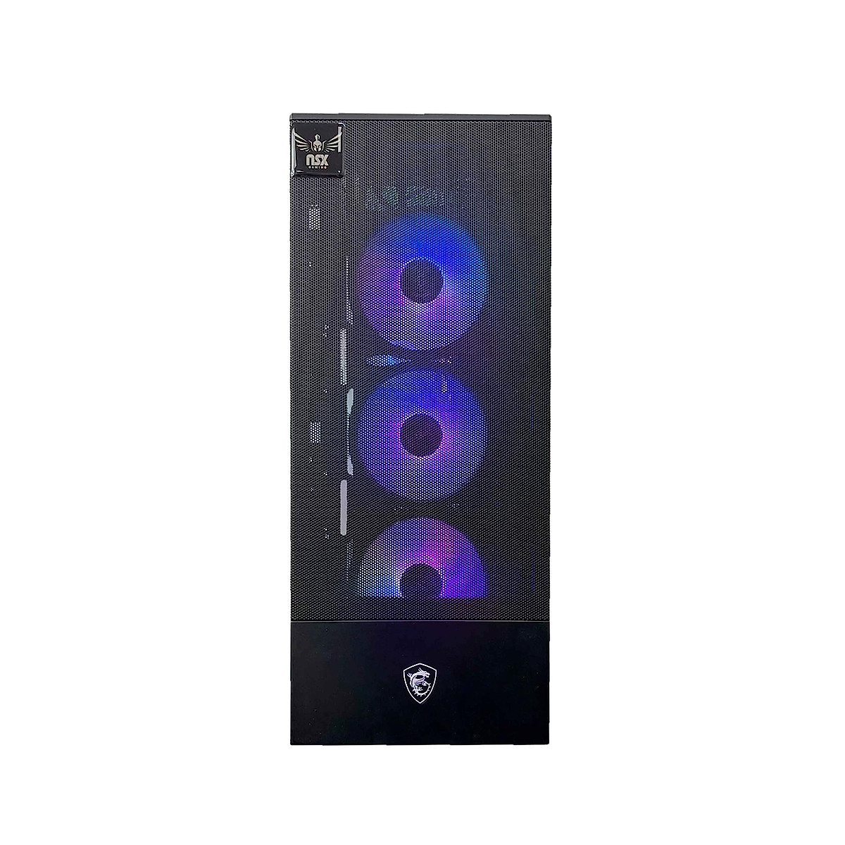 NSX GAMING Desktop PC Ryzen 5 5500,16 GB RAM,SSD 512 gb, RTX 3060,USB-C, Hdmi,Mouse and Keyboard Gamer, Win 11, Built in USA 12 Month Warranty on prebuilt Gaming pc WiFi Ready