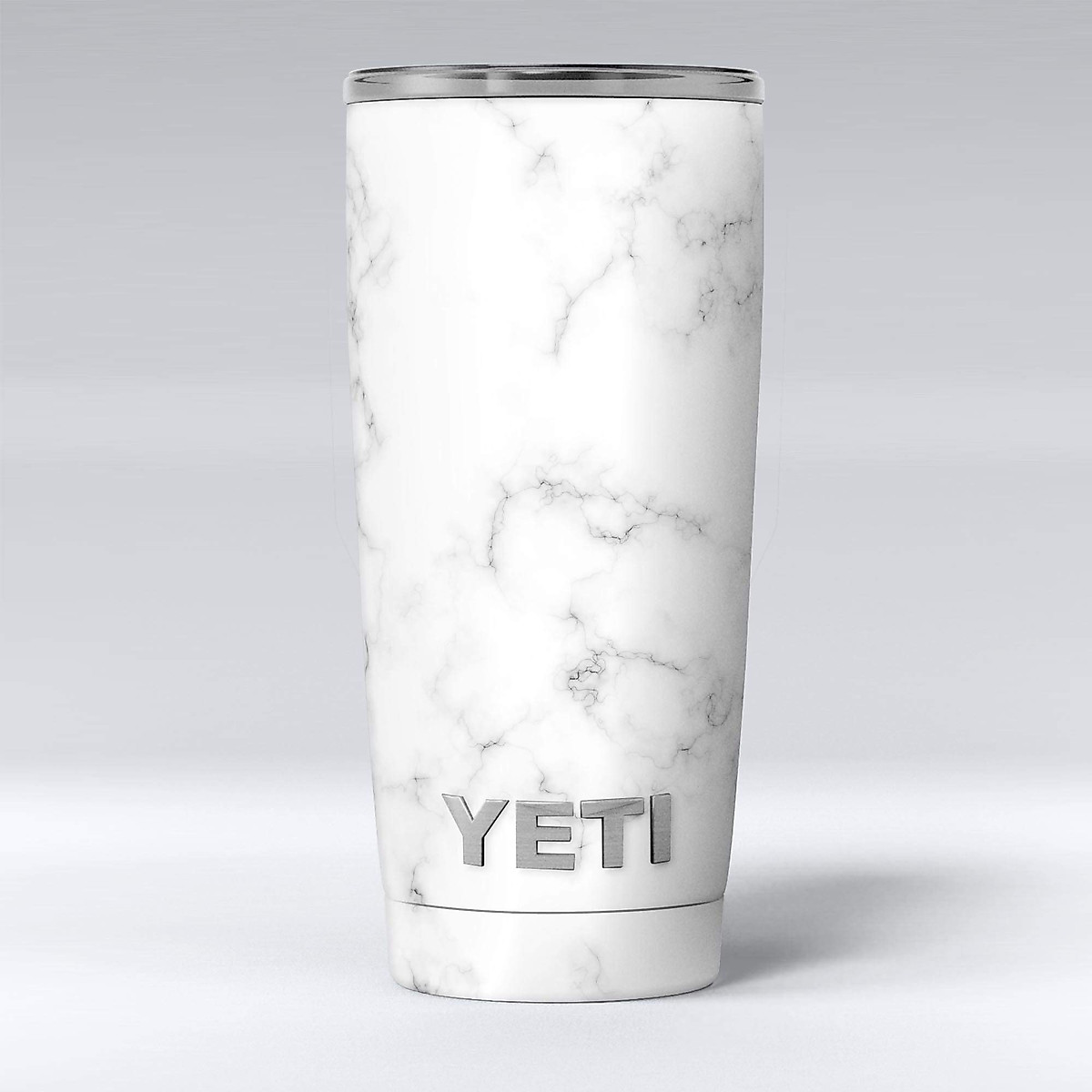 Design Skinz Slate Marble Surface V55 - Skin Decal Vinyl Wrap Kit Compatible with The Yeti Rambler Cooler Tumbler Cups