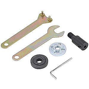 1 set Angle Grinder Chuck Kit Motor Shaft Coupler M10-5/8/10/12mm Sleeve Saw Blade Coupling Saw Chuck Adapter(5mm)