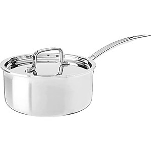 Cuisinart Saucepan with Cover, Triple Ply 2-Quart Skillet, Multiclad Pro, MCP19-18N