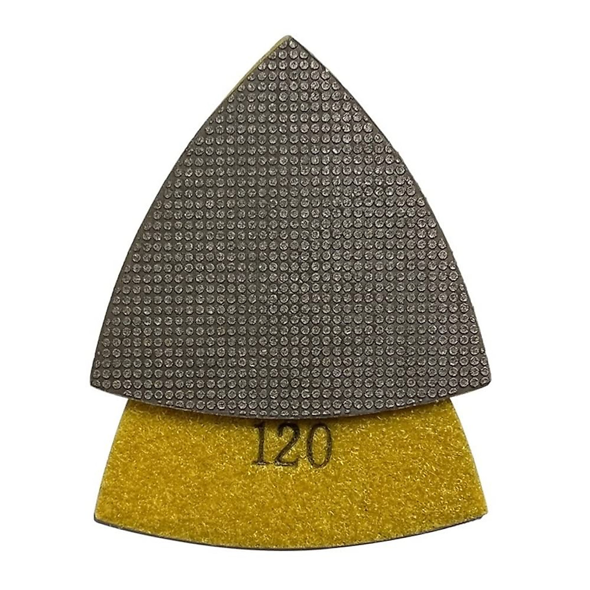3" Triangular Diamond Grinding/Polishing Pads for Oscillating Tools, 30, 60, 120, 200, 400, 800, 1500, 3000 Grit
