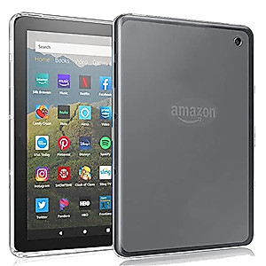 Zeking Designed for Amazon Fire HD 8 (2020) Case, Amazon Fire HD 8 Plus (2020) Case, Amazon Fire HD 8 (2022) Case, Anti-Scratch Ultra Slim Thin TPU Rubber Soft Skin Silicone Premium Protective Case