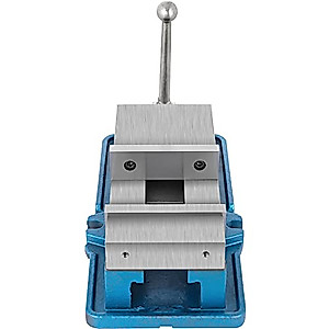 Happybuy 4 Inch ACCU Lock Down Vise Precision Milling Vise 4 Inch Jaw Width Drill Press Vise Milling Drilling Machine Bench Clamp Clamping Vice(4")