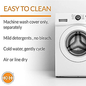 K&H Pet Products Original Pet Cot Elevated Dog Bed Chocolate/Black Mesh X-Large 32 X 50 X 9 Inches