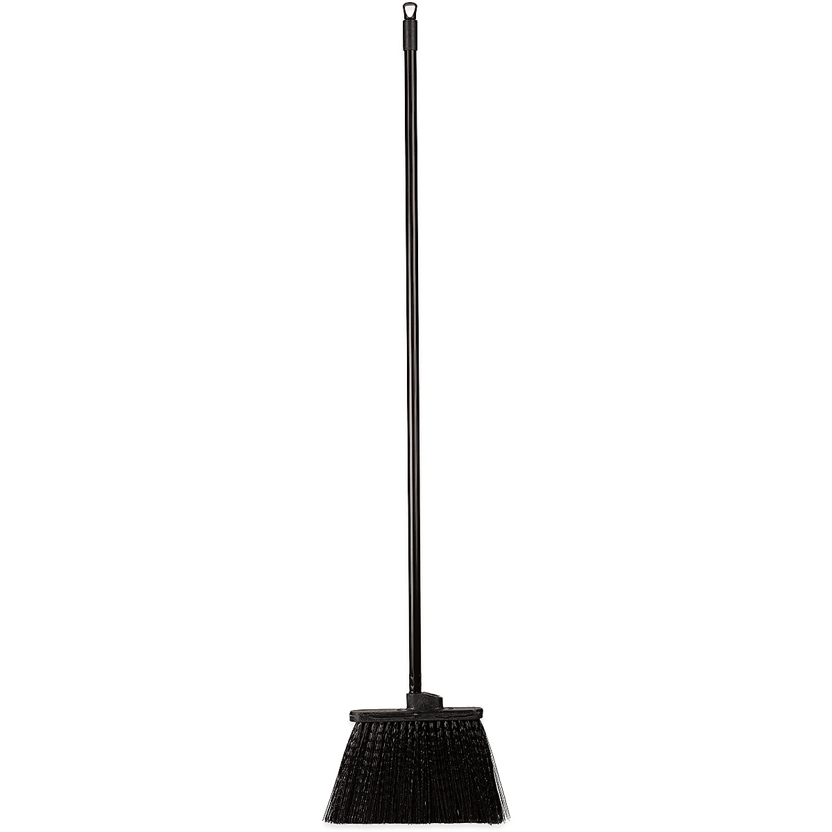 SPARTA 3688403 Flo-Pac Duo Sweep Synthetic Unflagged Warehouse Broom with Metal Handle, 7" Trim x 13" Width Bristle, 48" Overall Length, Black