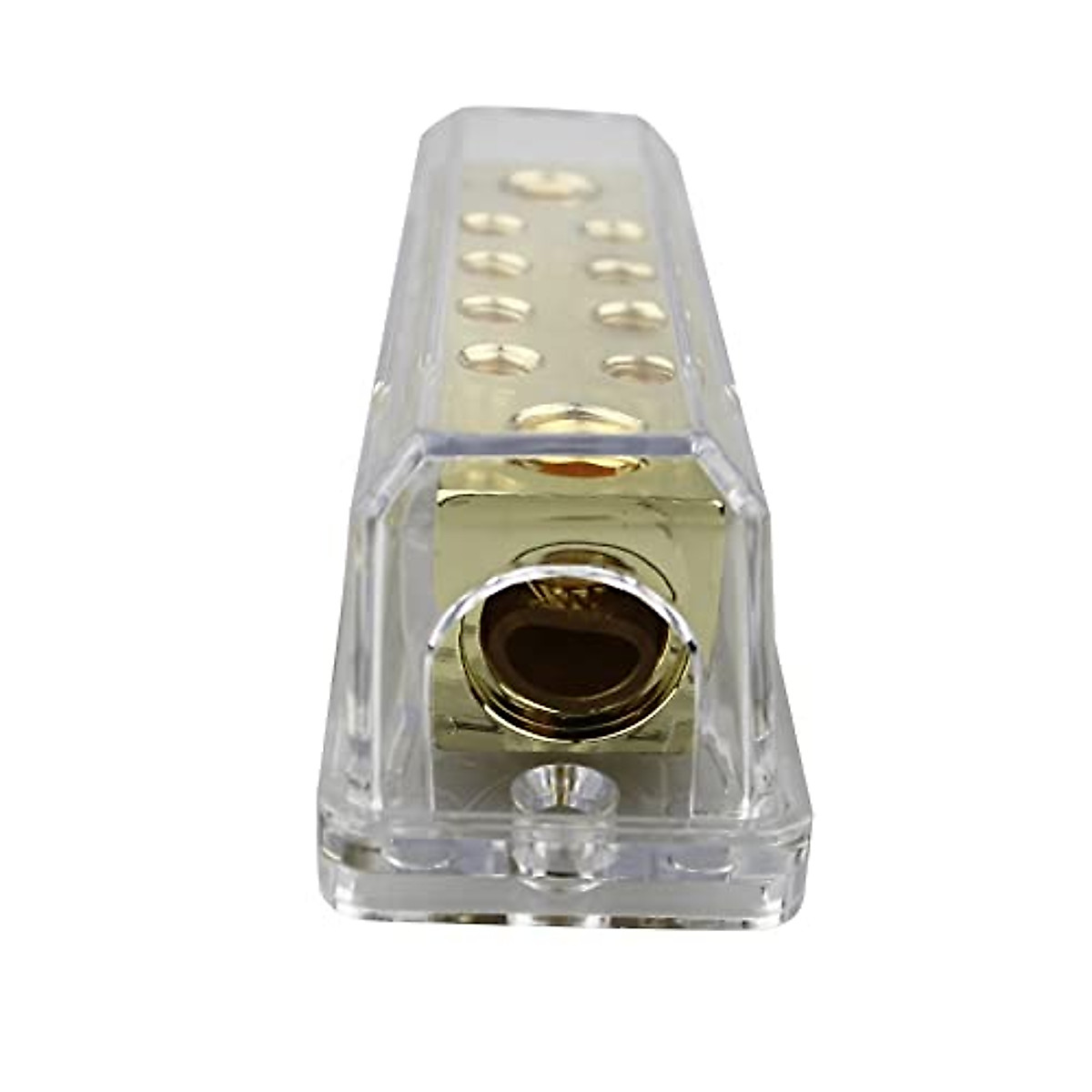 0/2 Gauge to 8 X 8 Gauge Power/Ground Distribution Block Gold Plated PD-15G