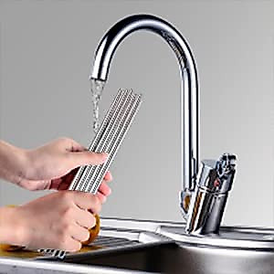 ArderLive Reusable Chopsticks with Case, Stainless Steel 316 Travel Chop Sticks, Japanese Chinese Korean Chopsticks for Bento box, Picnic, Office, Dishwasher Safe, 9.4 in Blue+Pink