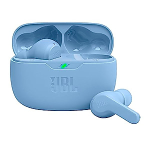 JBL Vibe Beam True Wireless Headphones - Blue, Small