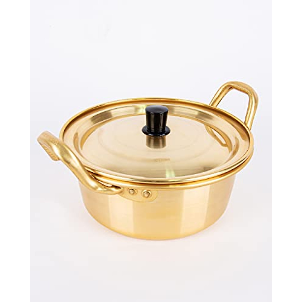 COELO Korea Noodle Pot Hot Shin Ramyun Aluminum Pot 6.3"(16cm) Traditional HOT POT Ramen Soup Stew
