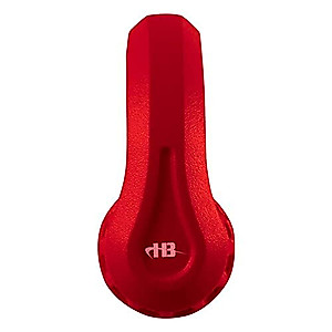 HamiltonBuhl KIDS-RED Hamilton Buhl Flex-Phones Foam Headphones, Red, kindergarten Grade to 3 Grade, Small