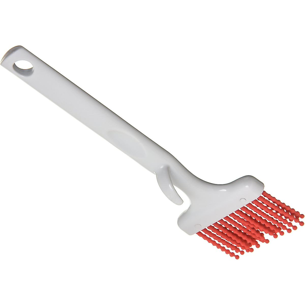 SPARTA 4040505 Silicone Basting Brush With Red Bristles, 3 Inches, Red