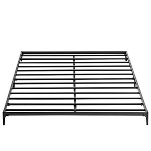 GAOMON 6 Inch Low Queen Bed Frame Heavy Duty Metal Mattress Foundation Platform Sturdy Steel Slat No Box Spring Needed, Easy Assembly, Noise Free