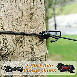 Retractable Clothesline Outdoor Travel Clothes Line Retracting Indoor Laundry Line Portable Camping Essentials