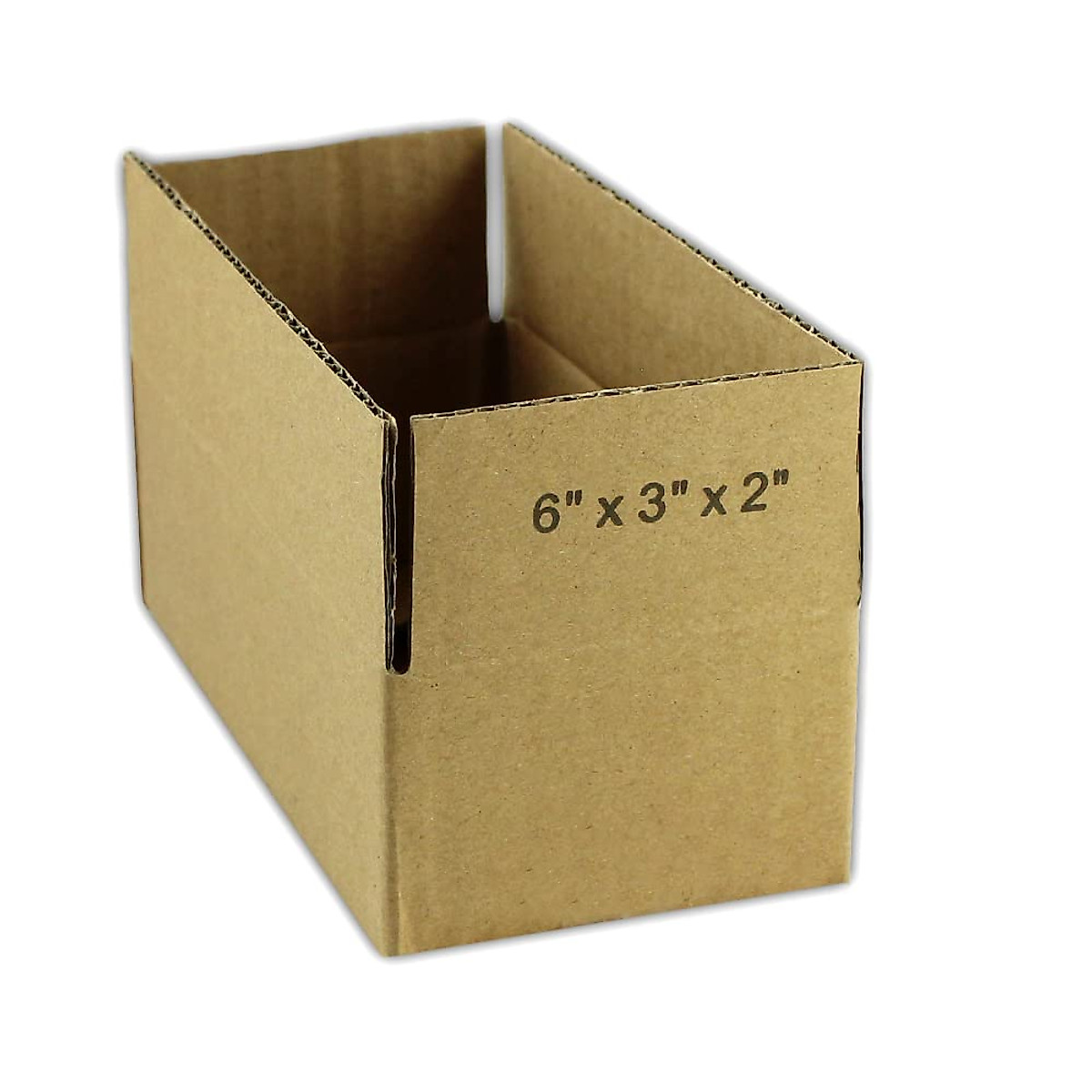 150 EcoSwift 6x3x2 Corrugated Cardboard Packing Boxes Mailing Moving Shipping Box Cartons 6 x 3 x 2 inches
