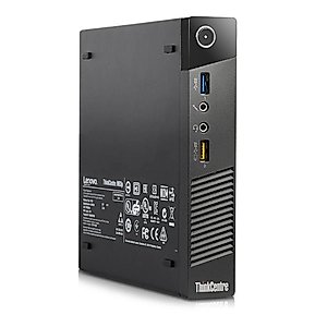 Lenovo ThinkCentre M93P Tiny Mini Business Desktop Computer, Intel Quad Core i7 4785T Upto 3.20 GHz, 16GB RAM, New 1TB SSD, WiFi,BT, VGA, DP Port, HDMI, Windows 10 Pro (Renewed)