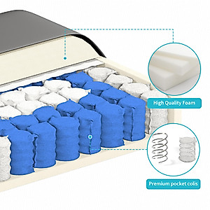 CECER 4 Seaters 2PC Sectional Sofa with Reversible Storage Ottoman, Modern Linen Fabric 3 Seat Couch & Armchair Sofa,Free Combination Sofa Set L-Shaped,Sectional Couch Living Room,Apartment,Dark Grey