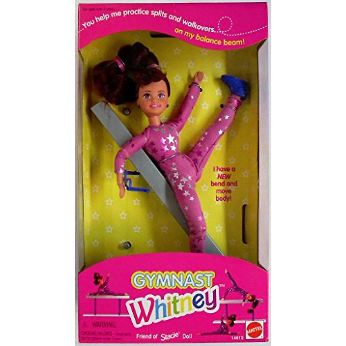 Barbie Gymnast Whitney Doll - Stacies Friend 1995