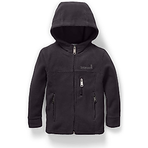 Snonook - Toddler Fleece Jacket – Toddler Spring Jacket - Girls Fleece Jacket - Boys Fleece Jacket - Kids Fleece Jacket, Black, 3T