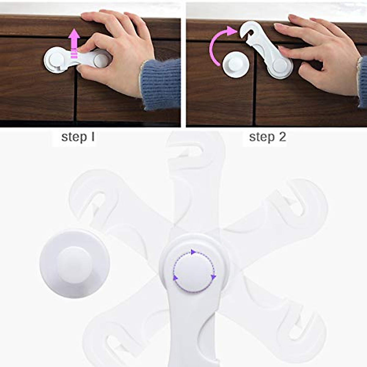 Baby Corner Protector (20 Pack+2 Locks) Child Table Corner Guards-Adhersive Clear Edge Bumpers-Keep Kids Safe from Sharp Corner