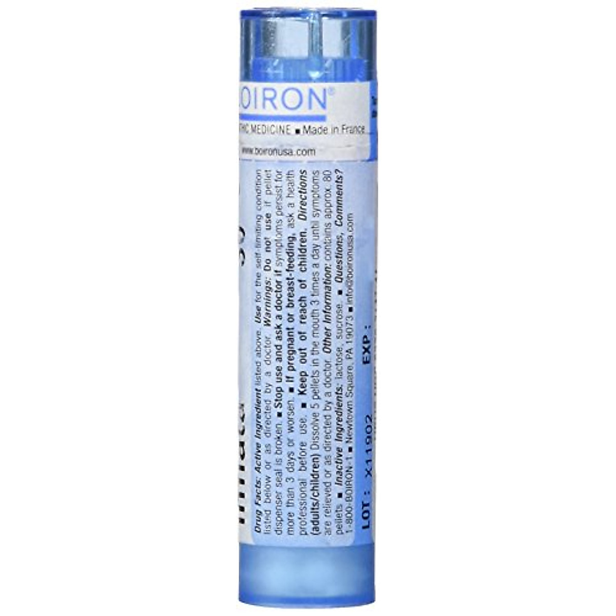 Boiron Lobelia Inflata 30C, 80 Pellets, Homeopathic Medicine for Quitting Smoking