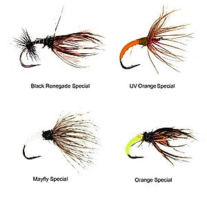 Aventik Tenkara Line Keeper/Winder, 4Pcs Portable Durable Bobbin Winder Clip on Tenkara Rod Fishing Tackle (Tenkara kit)