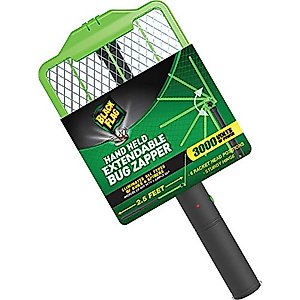 Black Flag ZR-8000 Extendable Handheld Bug Zapper, Green