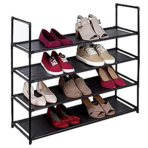 American Dream Home Goods Organizer 6920-BK Shoe Rack, Black