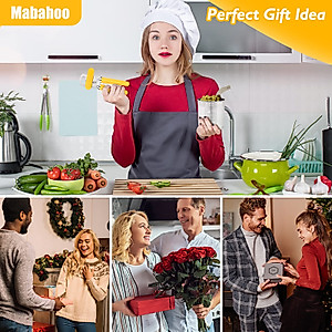 Can Opener, Mabahoo Can Opener Manual Heavy Duty Hand Held Can Openers, Top Stainless Steel Smooth Edge, Easy Turn Knob, with Bottle Opener, Kitchen Gadgets Must Haves Accessories Utensils, Yellow