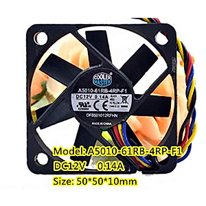 for A5010-61RB-4RP-F1 12V 0.14A 4CM Silent Cooling Fan