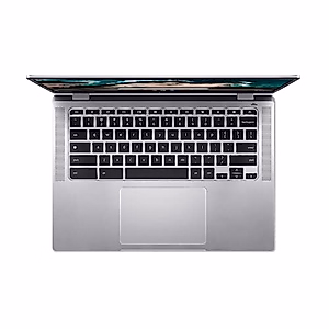 Acer Chromebook 514 Laptop | 14" FHD Touch | MediaTek Kompanio 828 Octa-Core Processor | 8GB RAM | 64GB eMMC | Wi-Fi 6 | Backlit KB | Chrome OS | Up to 15 Hours Battery Life | CB514-2HT-K0FZ, Silver