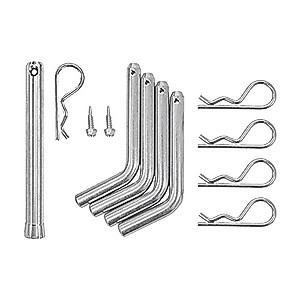 ANDERSEN HITCHES | Rail Mount Hitch Kit | Towing Accessories | 11-1/2" Tall Base, 20,000 lbs GTWR, 4,500 lbs tongue weight | Fifth Wheel Black Rail Mounting | RV Camper Gooseneck Adapter | 3200