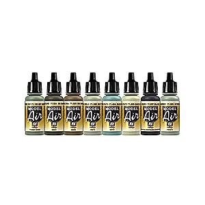 Vallejo RAF Colors Special Battle of Britain 'Air War Color Series' Model Paint Kit, contains 8 x 17ml bottles