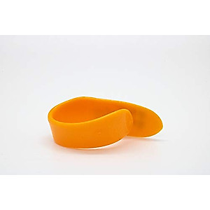 Fred Kelly Picks D2-M-8 Delrin Slick Medium Guitar Pick (Pack of 8), Orange