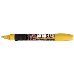 Super Met-Al 04047 Metal Pro Galvanizing Paint Marker , Yellow