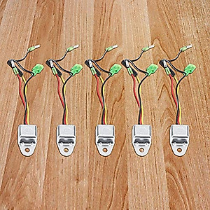 Low Oil Sensor, 5PCS Low Oil Sensor Alarm/Alert Replacement for Honda GX160/GX200/GX240/GX270/GX340/GX390 trimmer lawn mower parts Alarm Sensor
