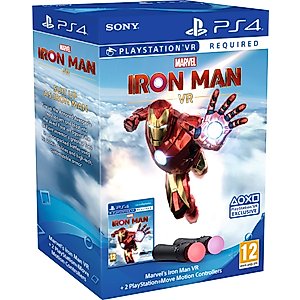 Marvel’s Iron Man VR PlayStation Move Controller Bundle (PSVR Required)
