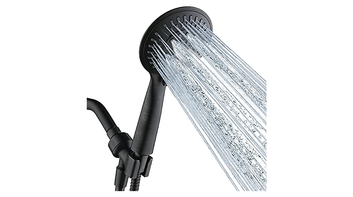 BRIGHT SHOWERS 9-Setting Handheld Shower Head