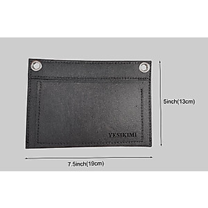 YESIKIMI MONOGRAM Clutch Conversion Kit Premium Felt Inset With 120cm Chain