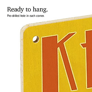 Lantern Press 6x9 Inch Wood Sign, Ready to Hang Wall Decor, Key West, Florida, Sunset and Ship