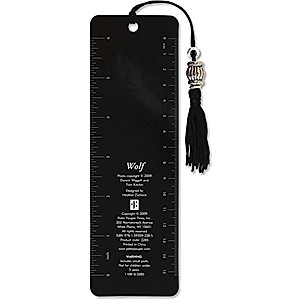 Wolf Beaded Bookmark