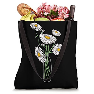 Daisies Chamomile Marguerites Bouquet Retro Daisy Flowers Tote Bag