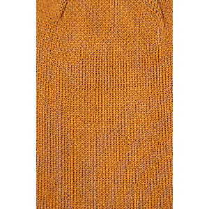 Timberland Men's Reversible Logo Jacquard Beanie, Wheat/Black, One Size