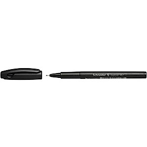 Schneider Topliner 967 Fineliner 0.4mm, Box of 10, Black (9671)