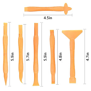 Spudger Plastic Pry Tool Kit - Professional Electronics Opening Repair Tool Kit for Laptop Phone Ipad Screen Opening Tool Kit, Anti-Static Display Removal Opener