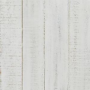 Signature Design by Ashley Havalance French Country Chair Side End Table, White & Gray