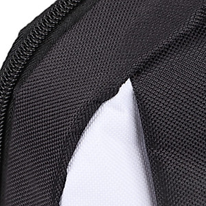 Game Console Backpack, Multifunction Storage Shockproof Carrying Case, Large Capacity Waterproof Nylon Fabric Travel Backpack for PS5