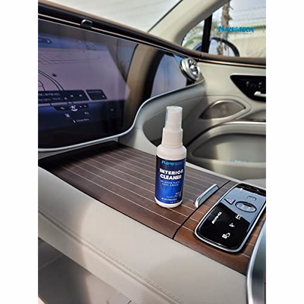 Nanotech Surface Solutions Interior Cleaner - All Purpose Interior Detailer - Car Dashboards, Leather, Vinyl, Plastic, Metal - Cleans Without Leaving Greasy Finish (16 Oz.)